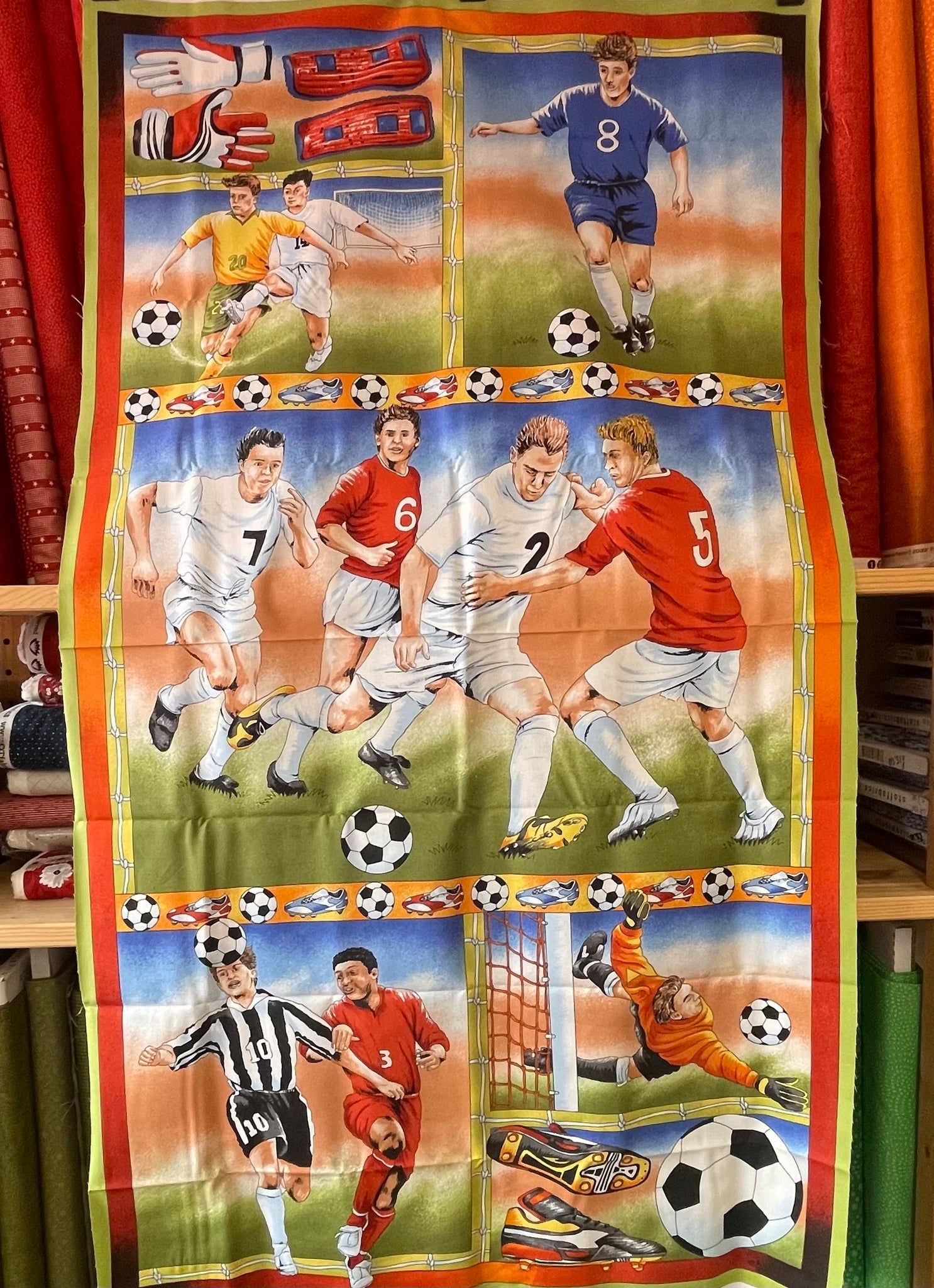 Football Panel - Fabric – Village Fabrics
