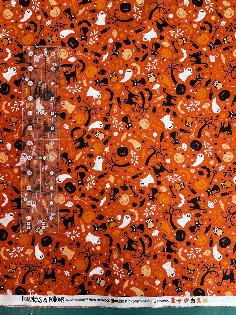 Halloween Print Fabric – Village Fabrics