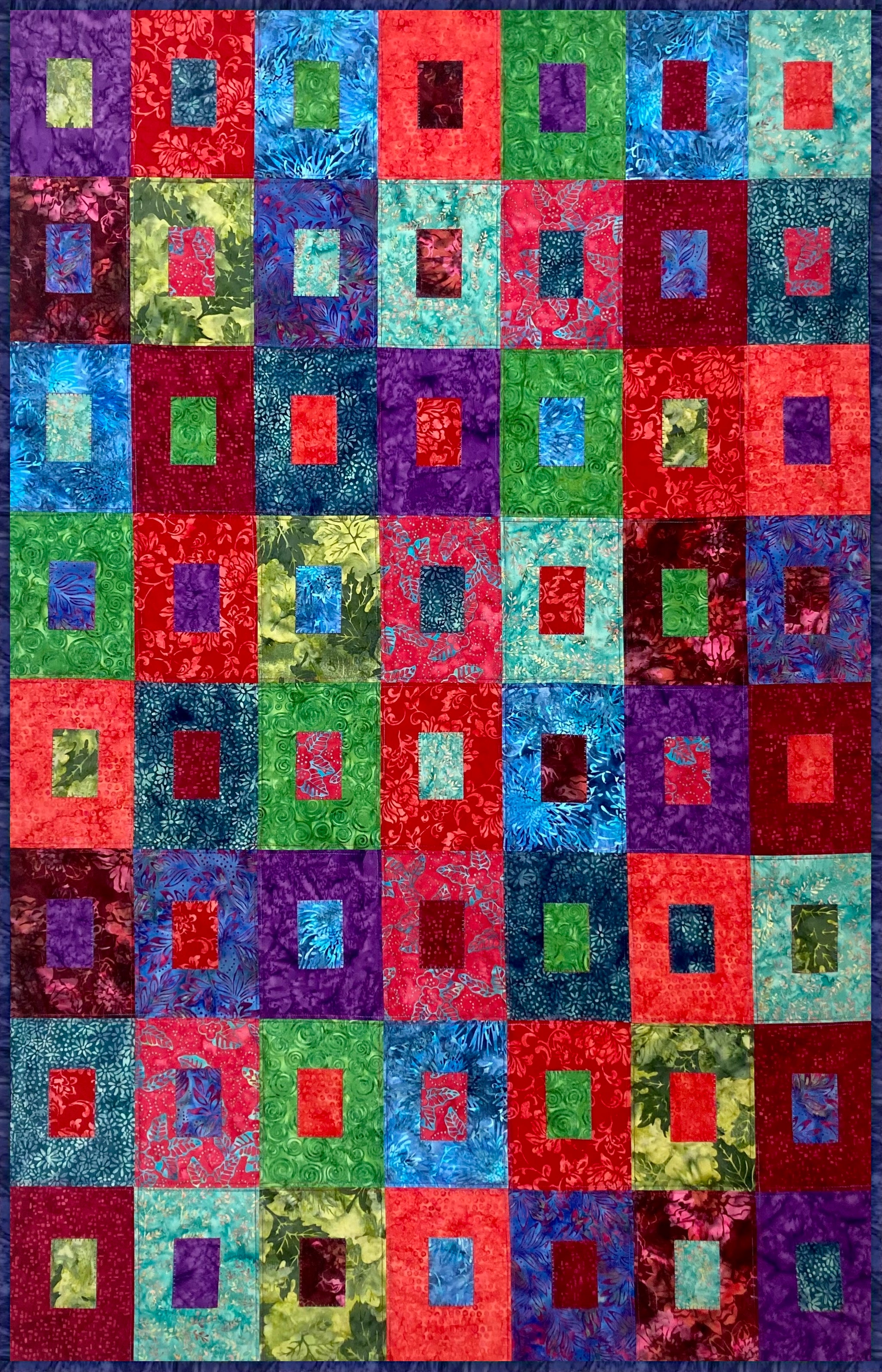 Rainforest Quilt Kit – Village Fabrics