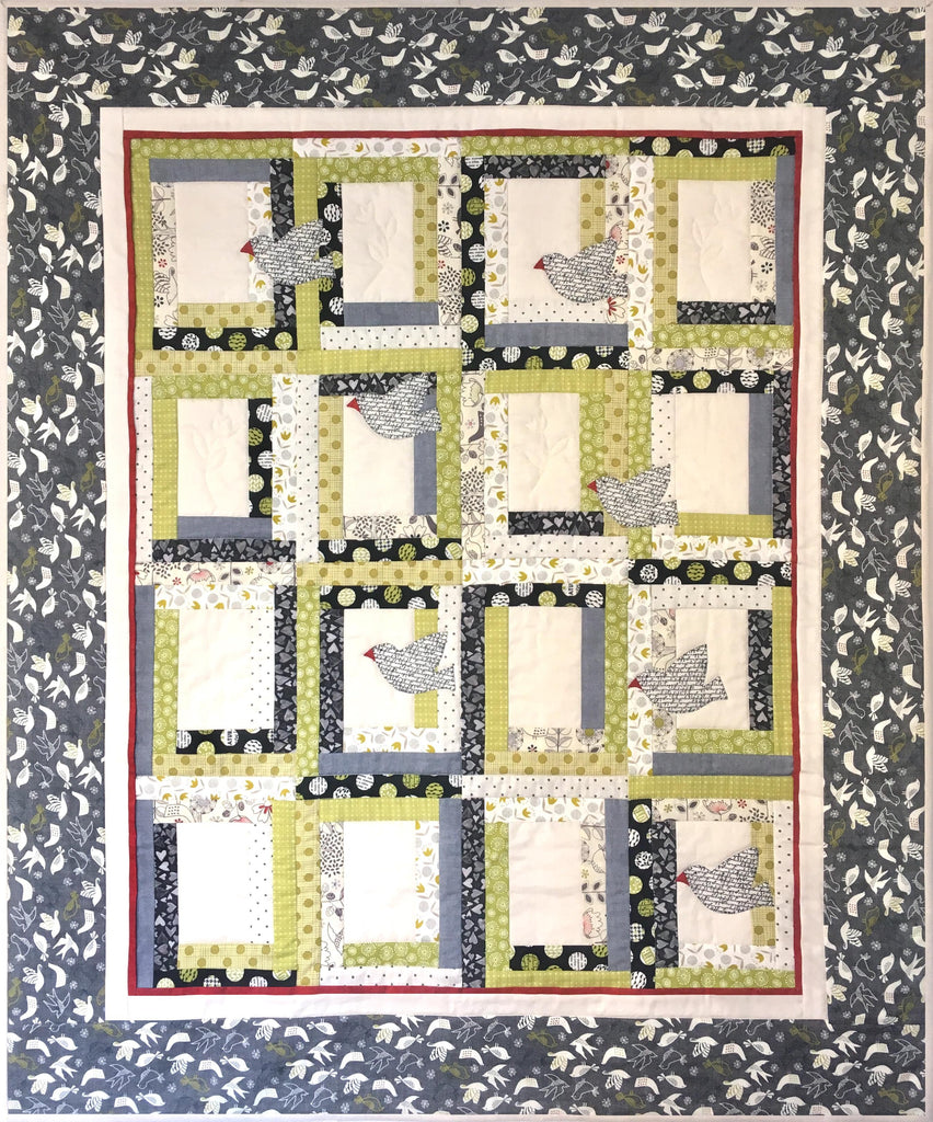 Random Hearts Pattern – Village Fabrics