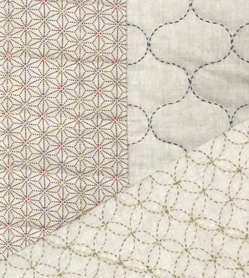 Sashiko Table Centre Kit – Village Fabrics