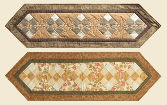 Zen Table Runner Pattern – Village Fabrics